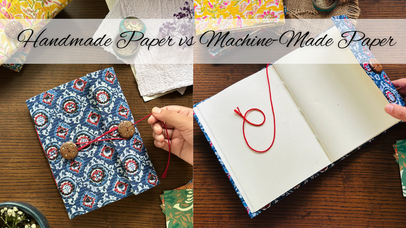 Handmade Paper vs. Machine-Made Paper: What's the Difference? – Papernest