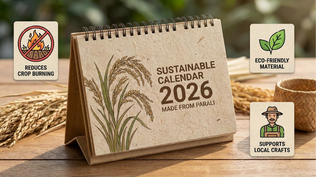 Why Choose a Sustainable Calendar 2026 Made from Parali? – Papernest